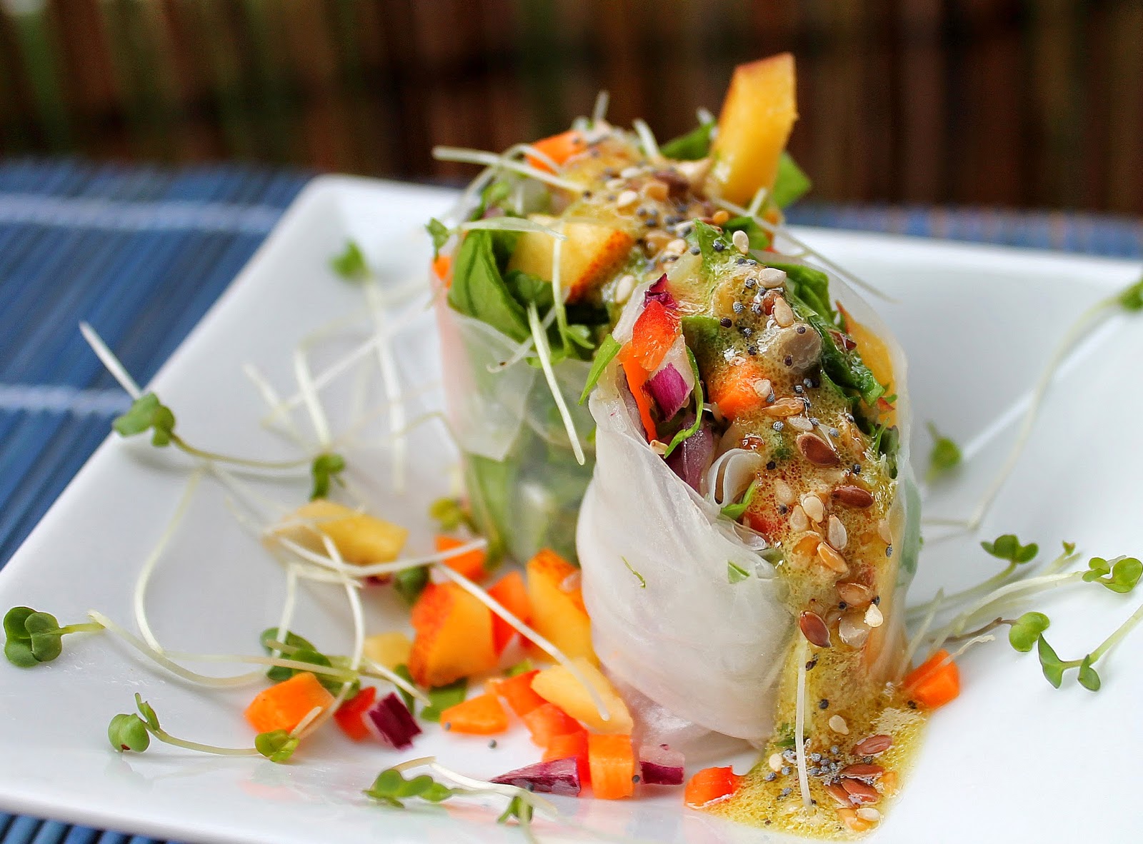 Sanas Recetas: ROLLITOS VEGETALES