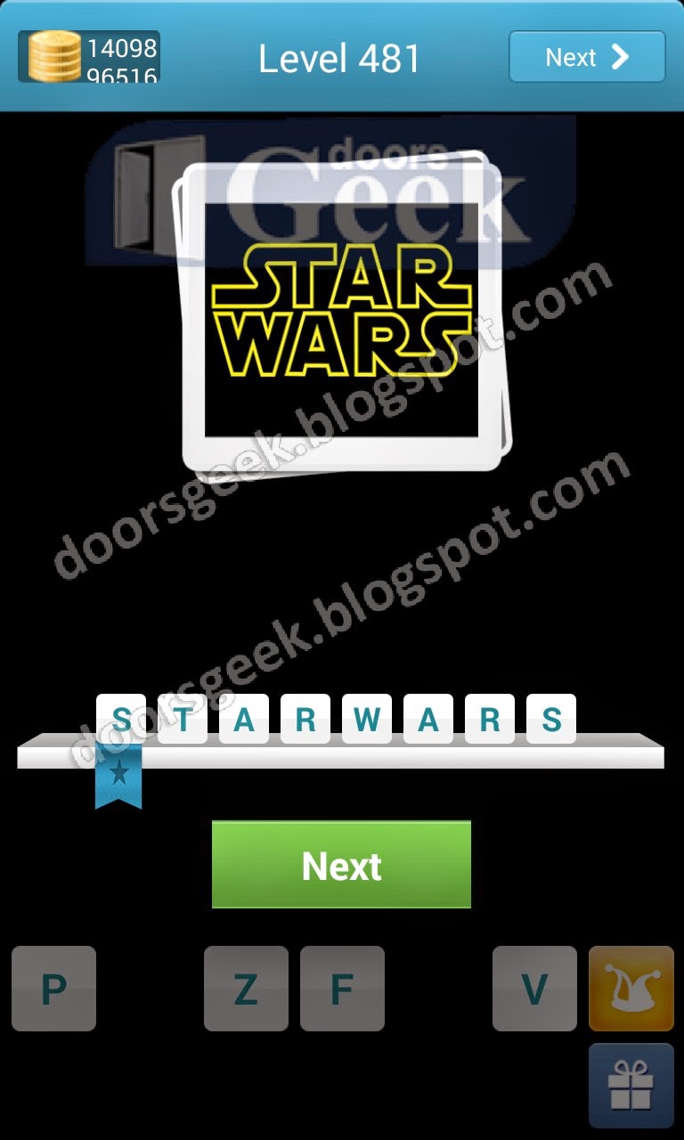 Logo Quiz Level 481 by Mangoo Games ~ Doors Geek