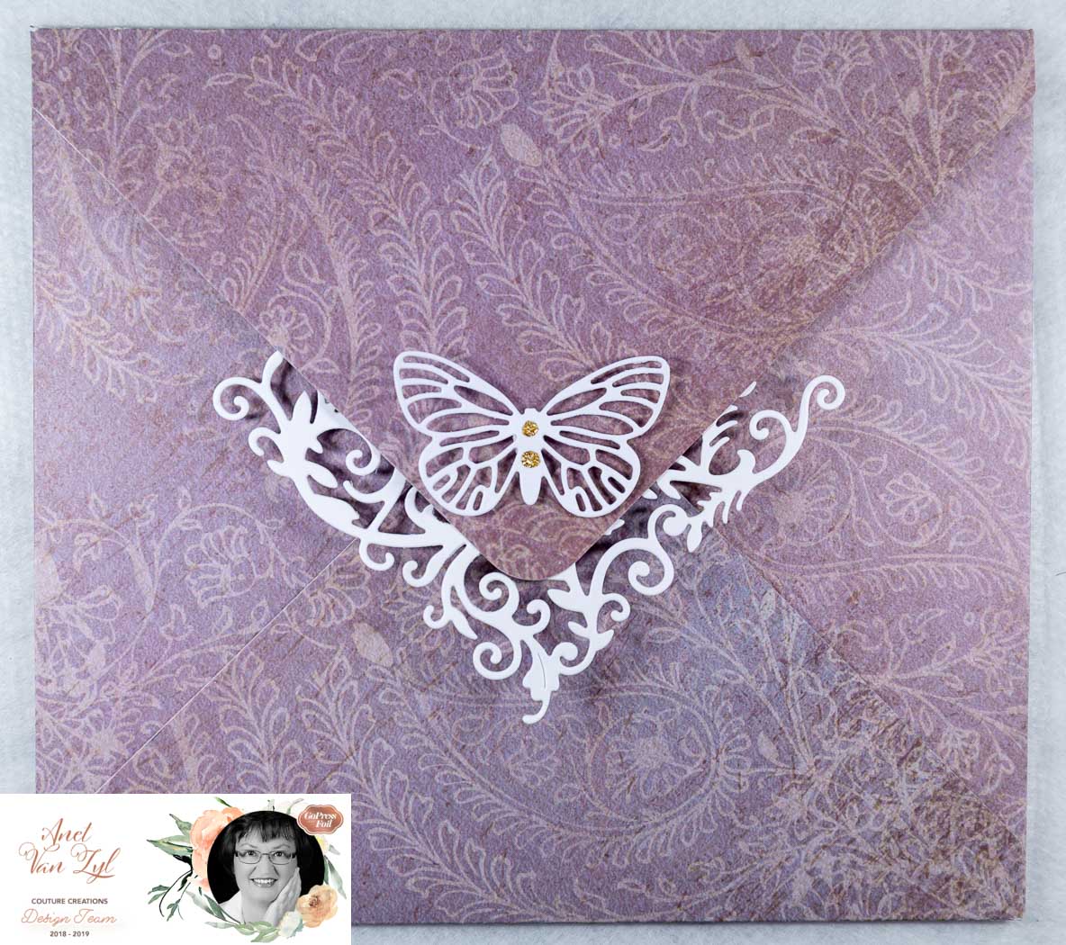 Butterfly Explosion Box with Anet - Couture Creations