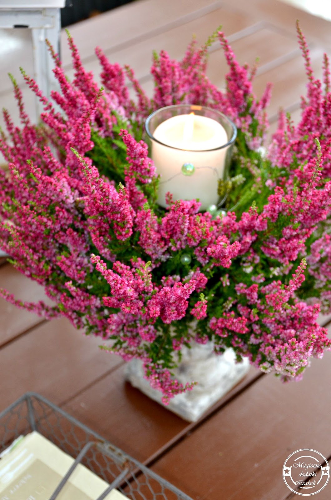 Magiczne dodatki : Wrzosowa dekoracja