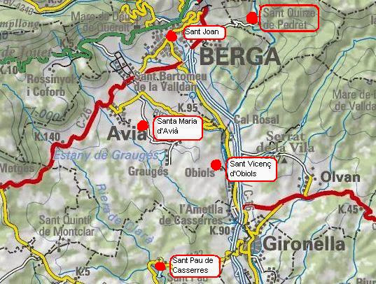 El romànic al Berguedà (II): El Baix Berguedà