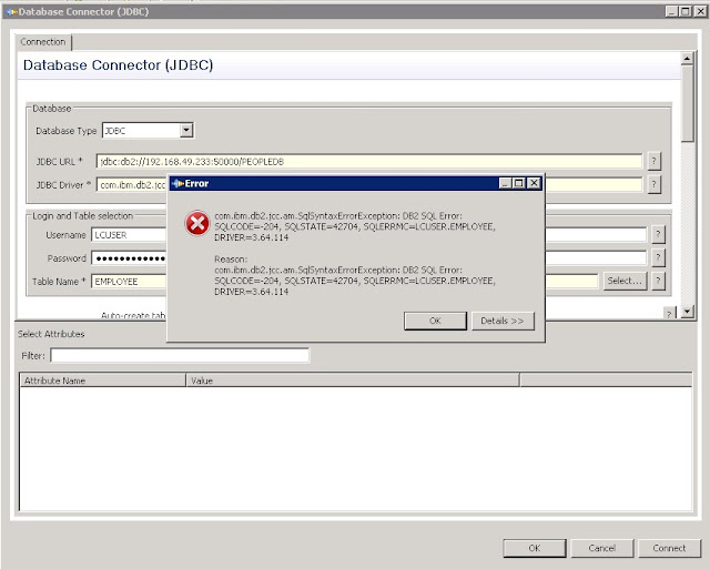 IBM Software Questions TDI 7 1 Error CTGDIJ037E Cannot Connect To IBM Software Questions TDI 7 1 Error CTGDIJ037E Cannot Connect To