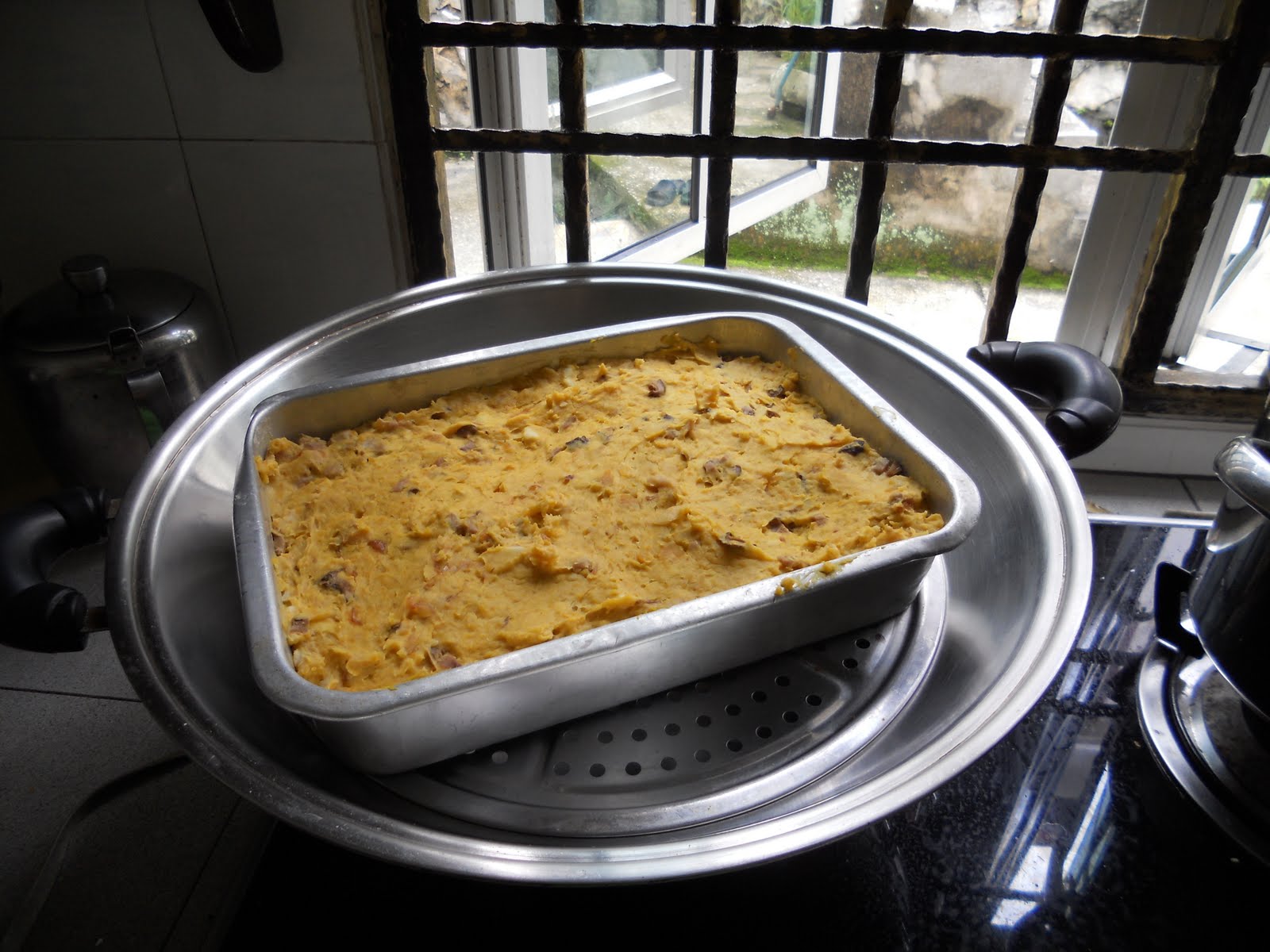 WENDY'S COOKING WITH LOVE: Steamed Pumpkin Cake