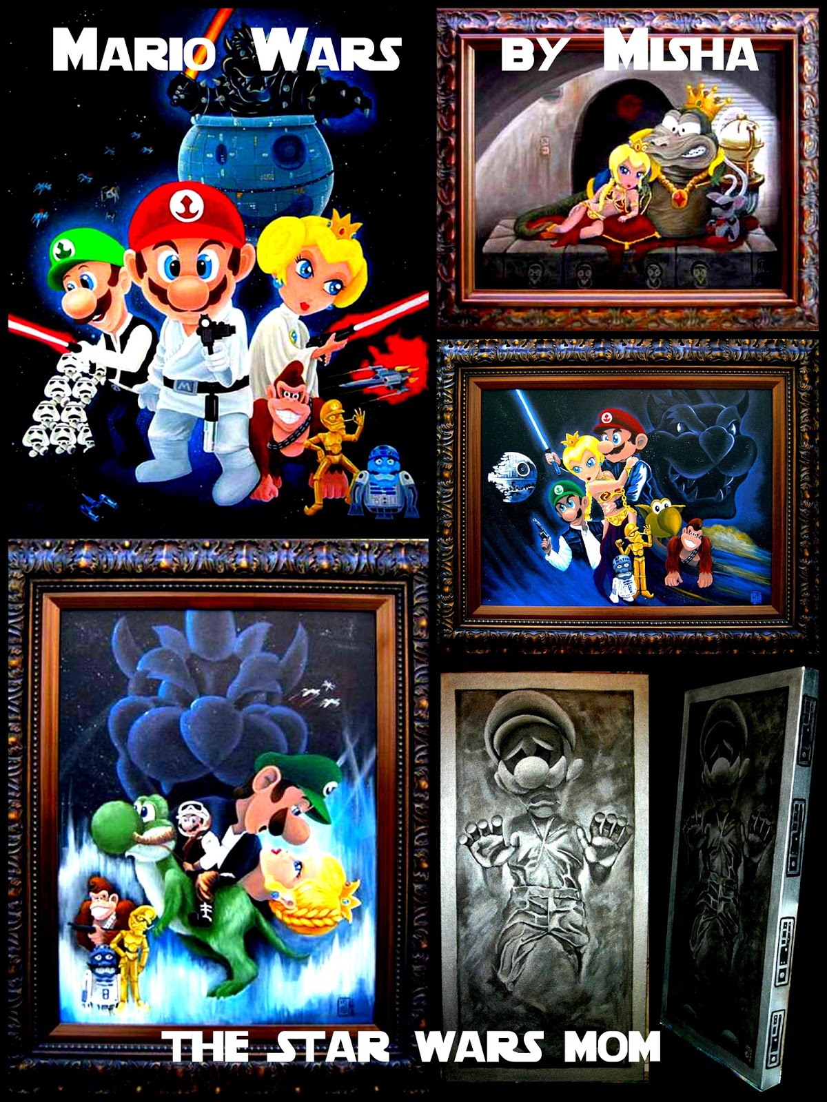 Mario Wars - What Happens When Mario Bros Meets Star Wars - The Star ...