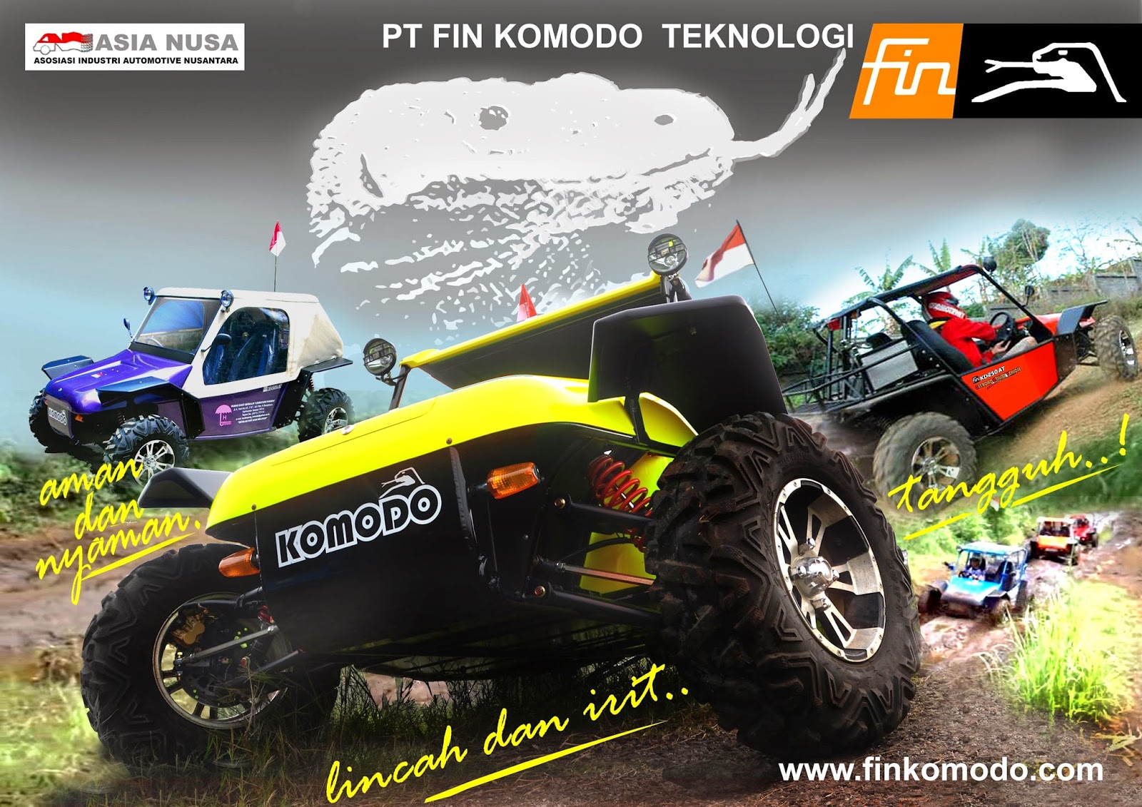Brosur Fin Komodo | Fin Komodo Offroad