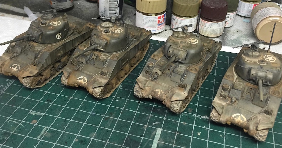 40k Hobby Blog: Bolt Action Tank Platoon