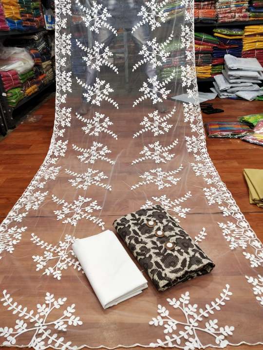 Designer dress materials