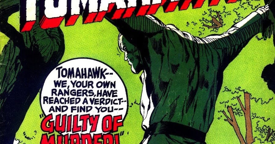 Tomahawk #118 - Neal Adams cover - Pencil Ink