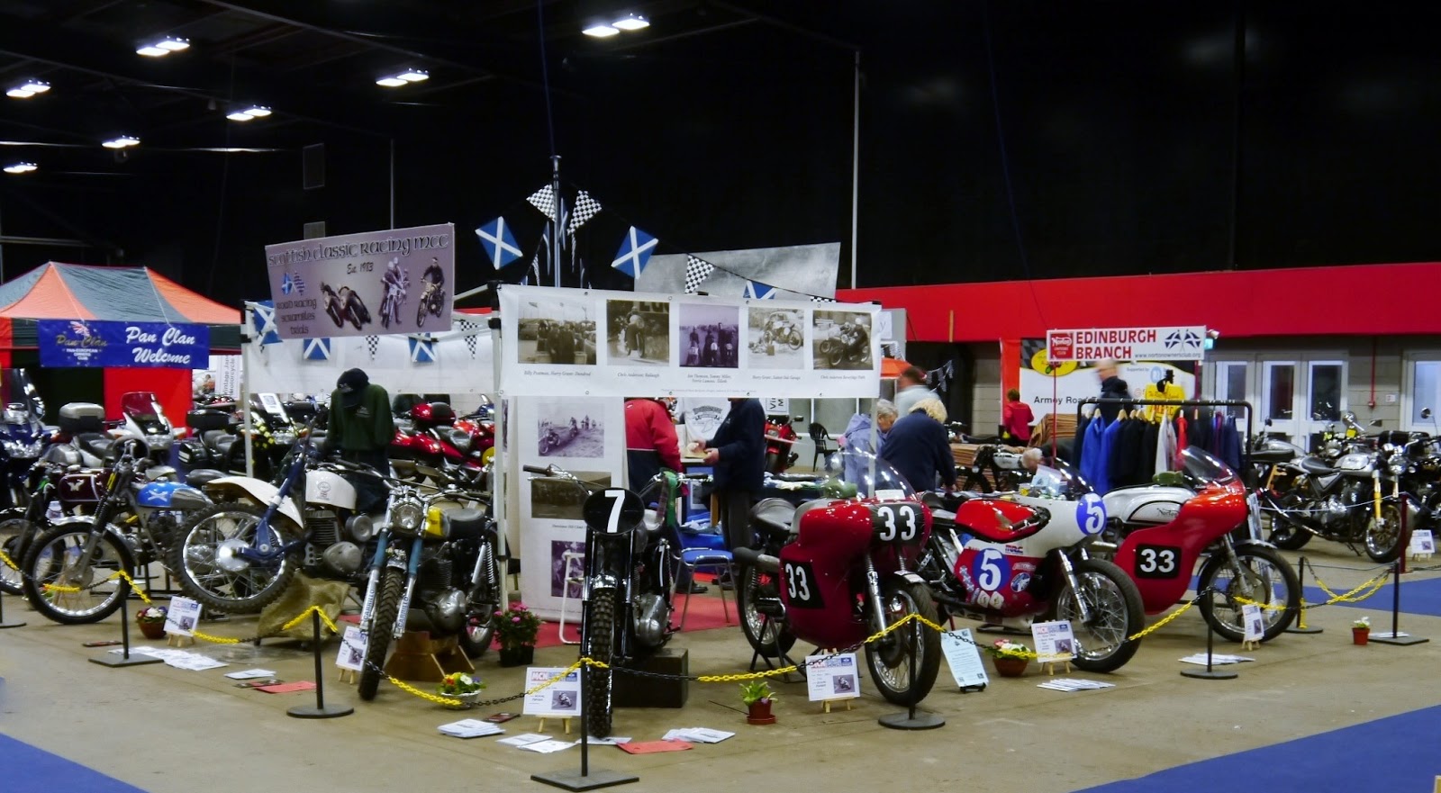 Scottish Classic Motorcycle Racing: Scottish Motorcycle Show - Ingliston