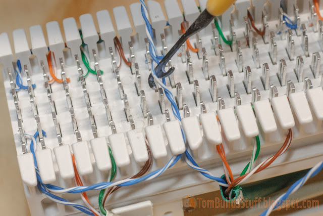 How to Wire a 4 Line Bridge with a 66 Block