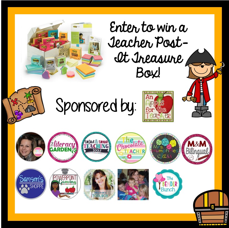 The Bender Bunch: Win a POST-IT NOTE TREASURE CHEST!