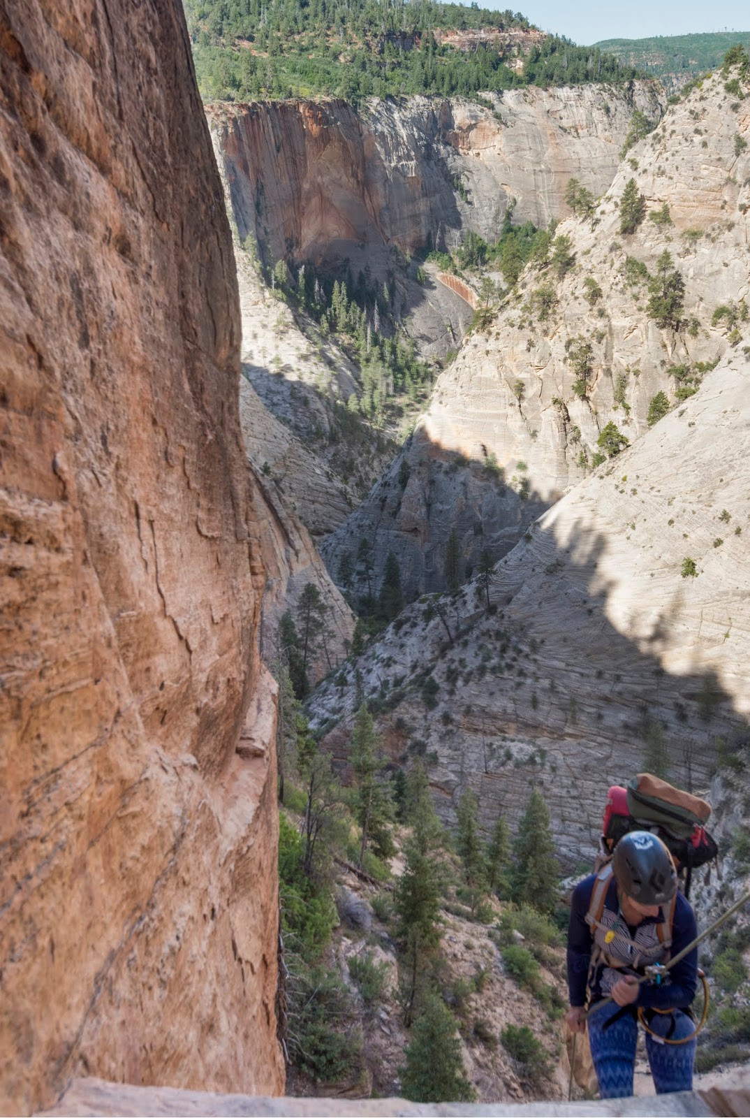 CHECKERBOARD CANYON 3BIV. ZION NATIONAL PARK - ADAM HAYDOCK