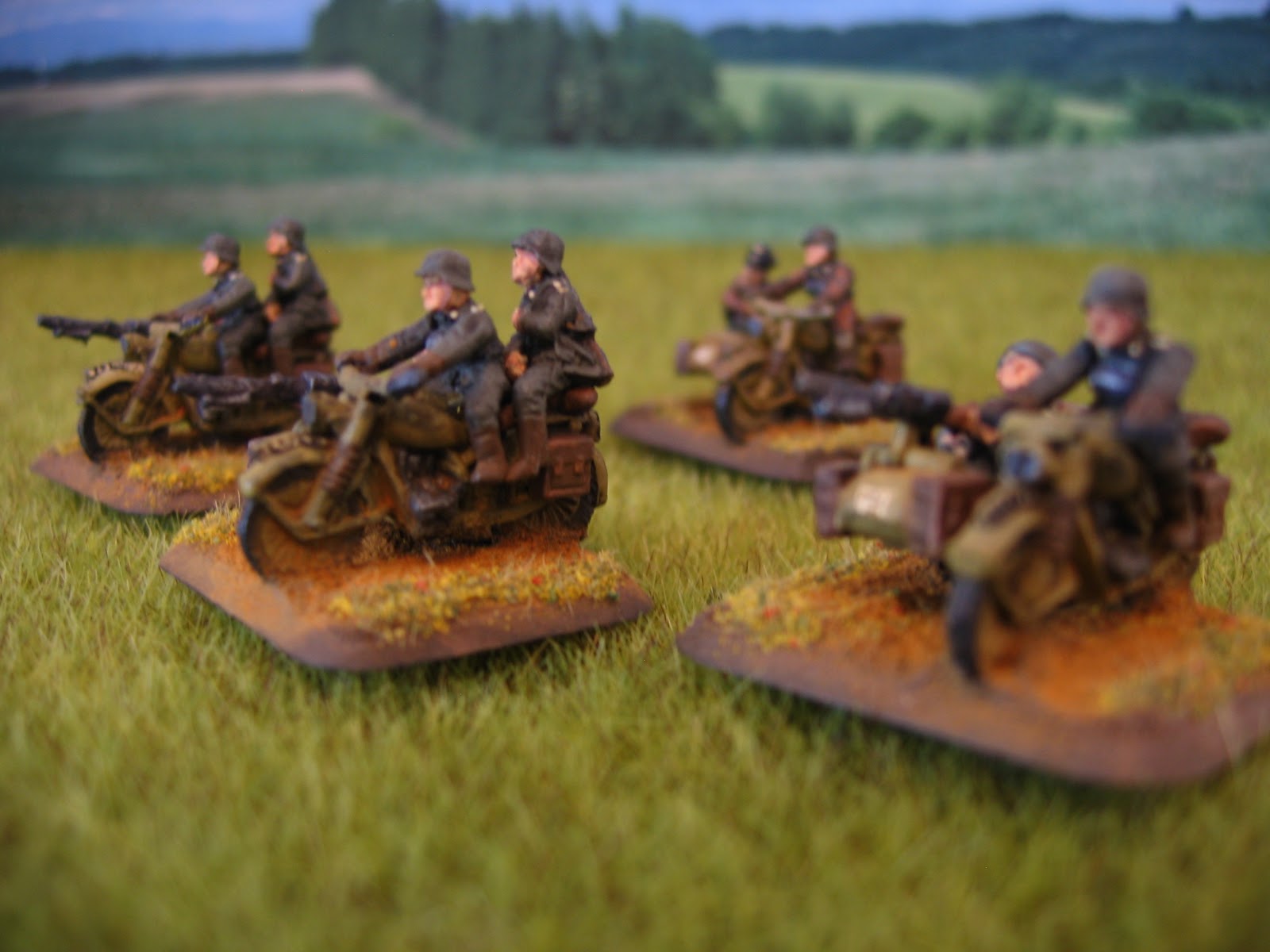 Flames of War Army: Meet my army: Part III - SS-Scout Platoon
