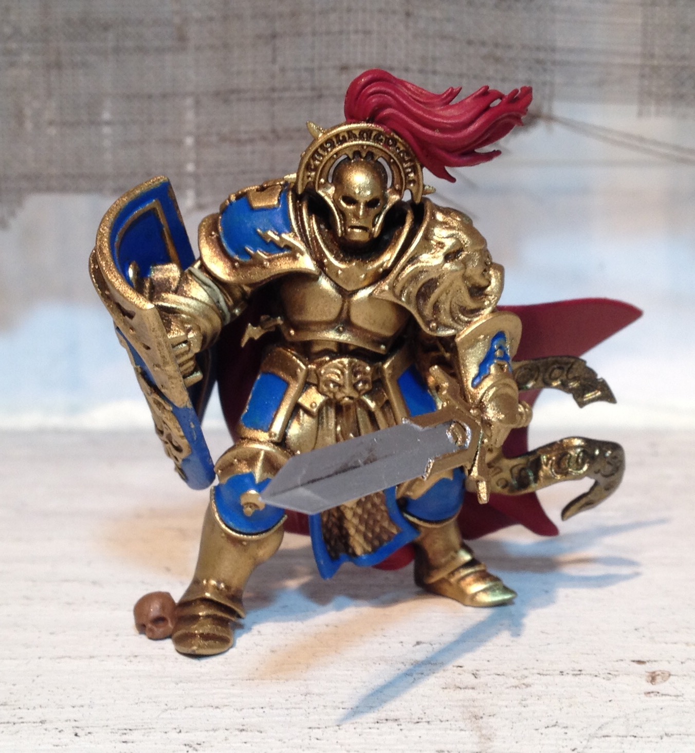 Five Fingers and a Brush: GORECHOSEN - Vexnar the Reaper WIP #2