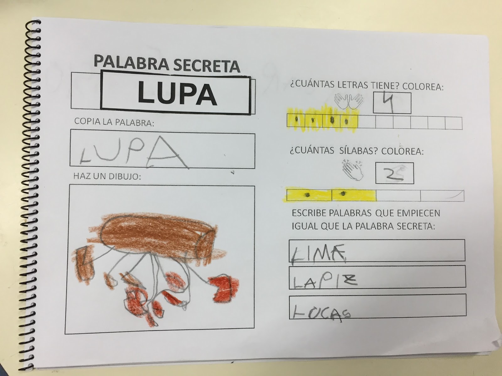 MIS PALABRAS SECRETAS