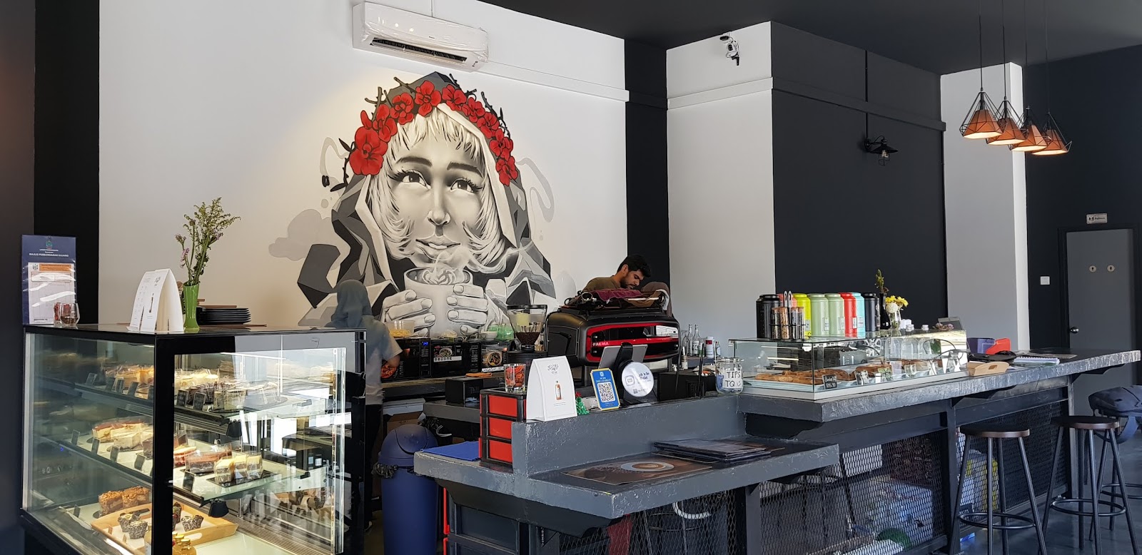 星空下の幽灵生活馆★~( ‿ ): ♥加影新Cafe│ Code Black Coffee House @ MKH Boulevard, Kajang