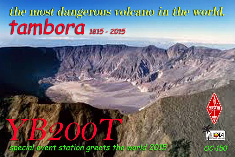 10sd156 Leon Guanajuato Mexico: TAMBORA, EL VOLCAN MAS PELIGROSO