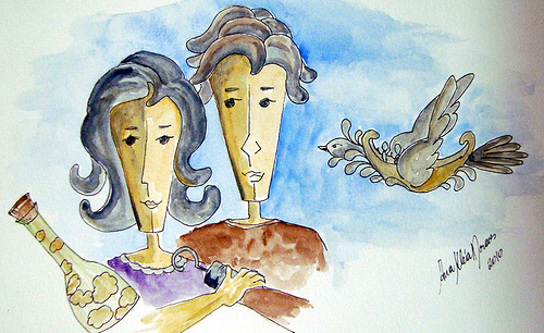 e agora josé?: Blimunda e Baltasar