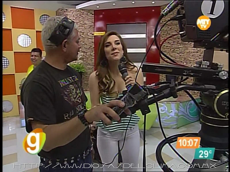 Las diosas del clima: Briana Chavez en Gente Regia