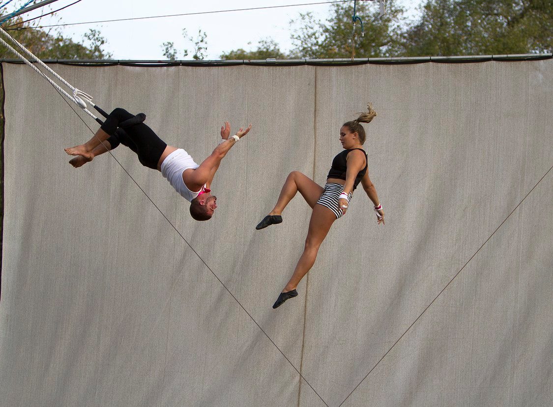 Sensory Overload: Trapeze High Show - Catching and Flying