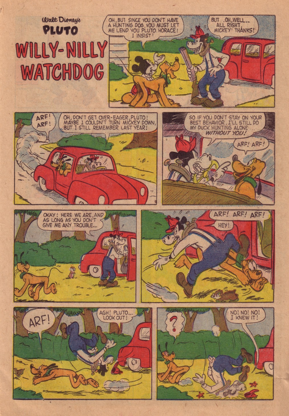 Willy-Nilly Watchdog (FOUR COLOR #1143)
