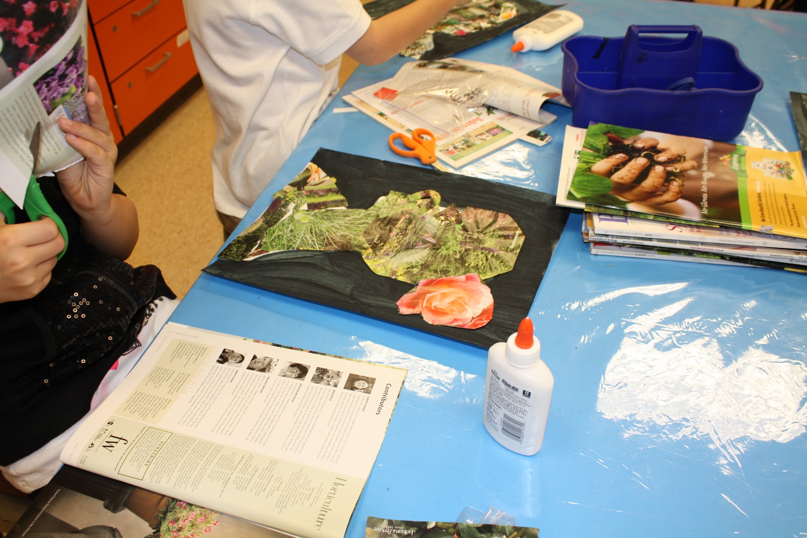Peace Love & Art Class: Second Grade Giuseppi Arcimboldo Inspired Self ...