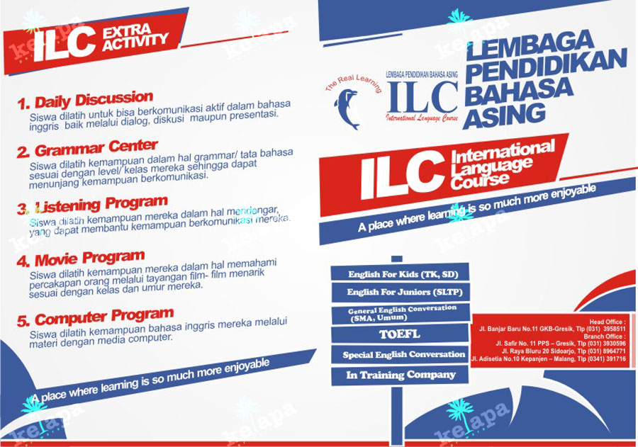 Brosur ILC | PERCETAKAN BROSUR SURABAYA