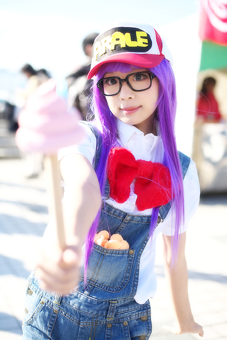 anime character cosplay: Dr Slump Cosplay Photography Arale Photograph