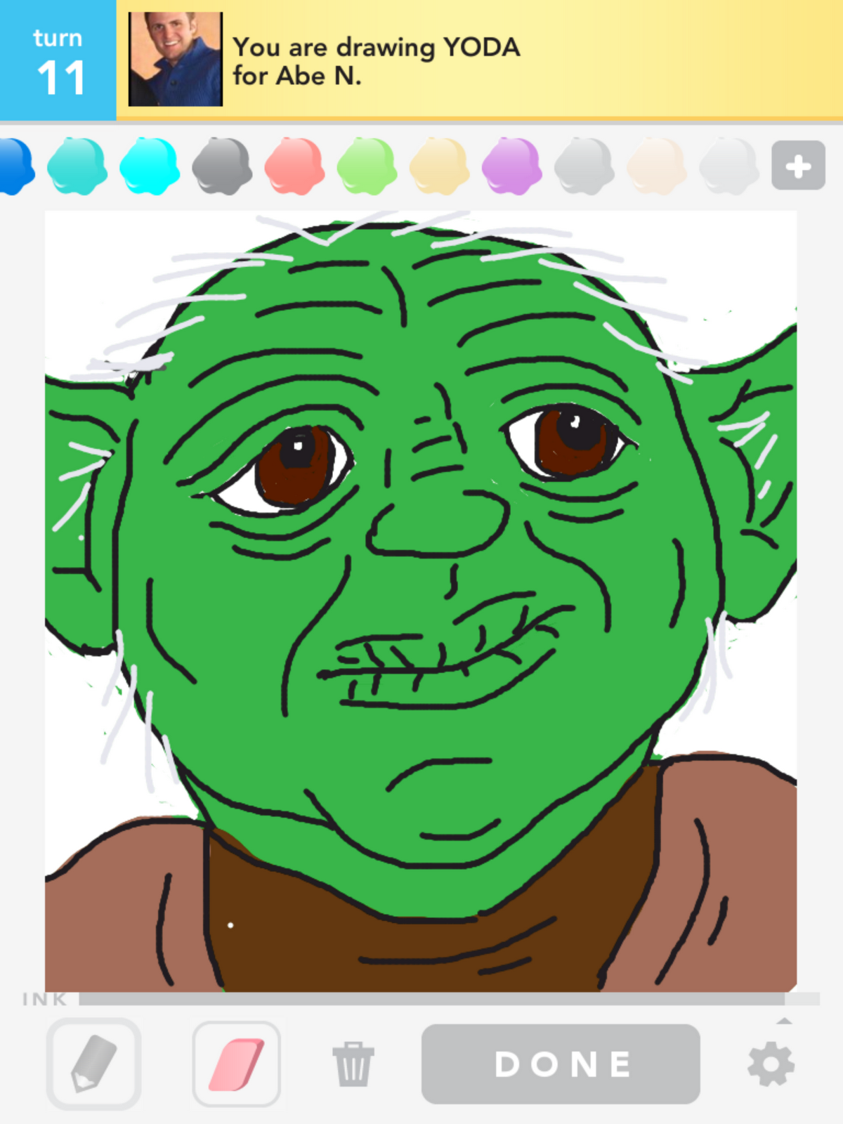 Mormon Wookiee: #57: Some more "Draw Something" drawings.