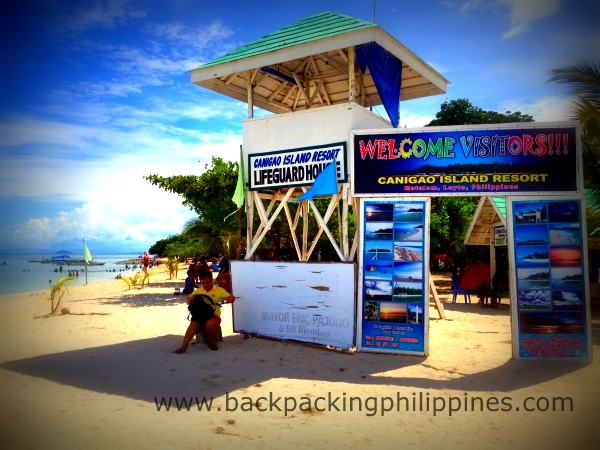 Backpacking Philippines: Camp and Day Tour at Canigao Island Resort ...