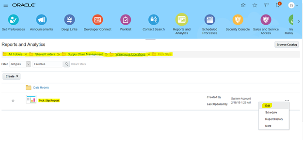 Oracle Application: How to Assign Modified Oracle Custom Report (Data ...