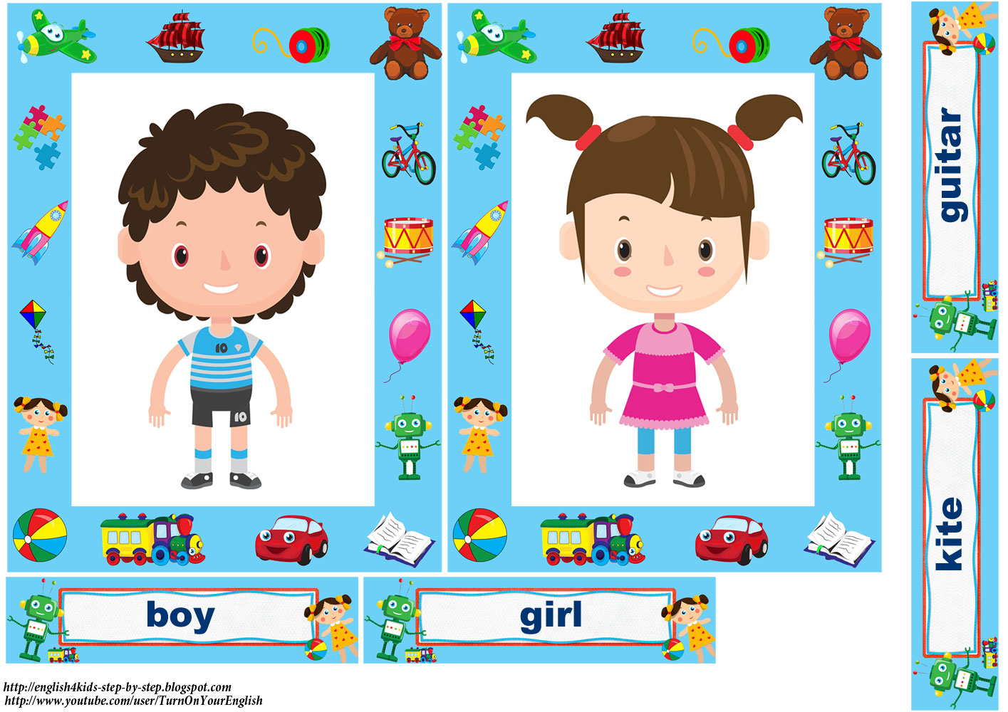 English for Kids Step by Step: Toys Song for Children