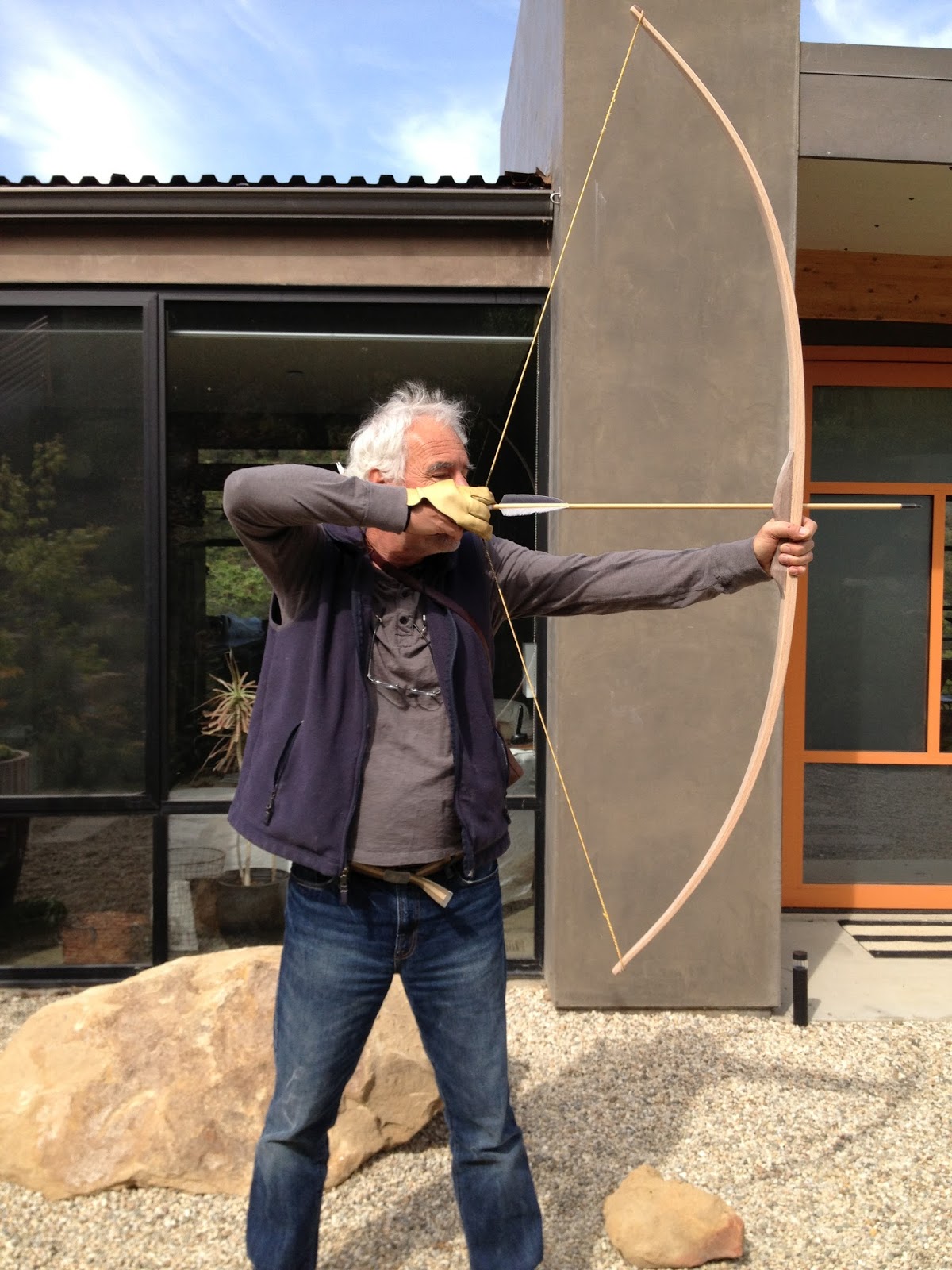 INSIDE MY HEAD: Oak American Longbow