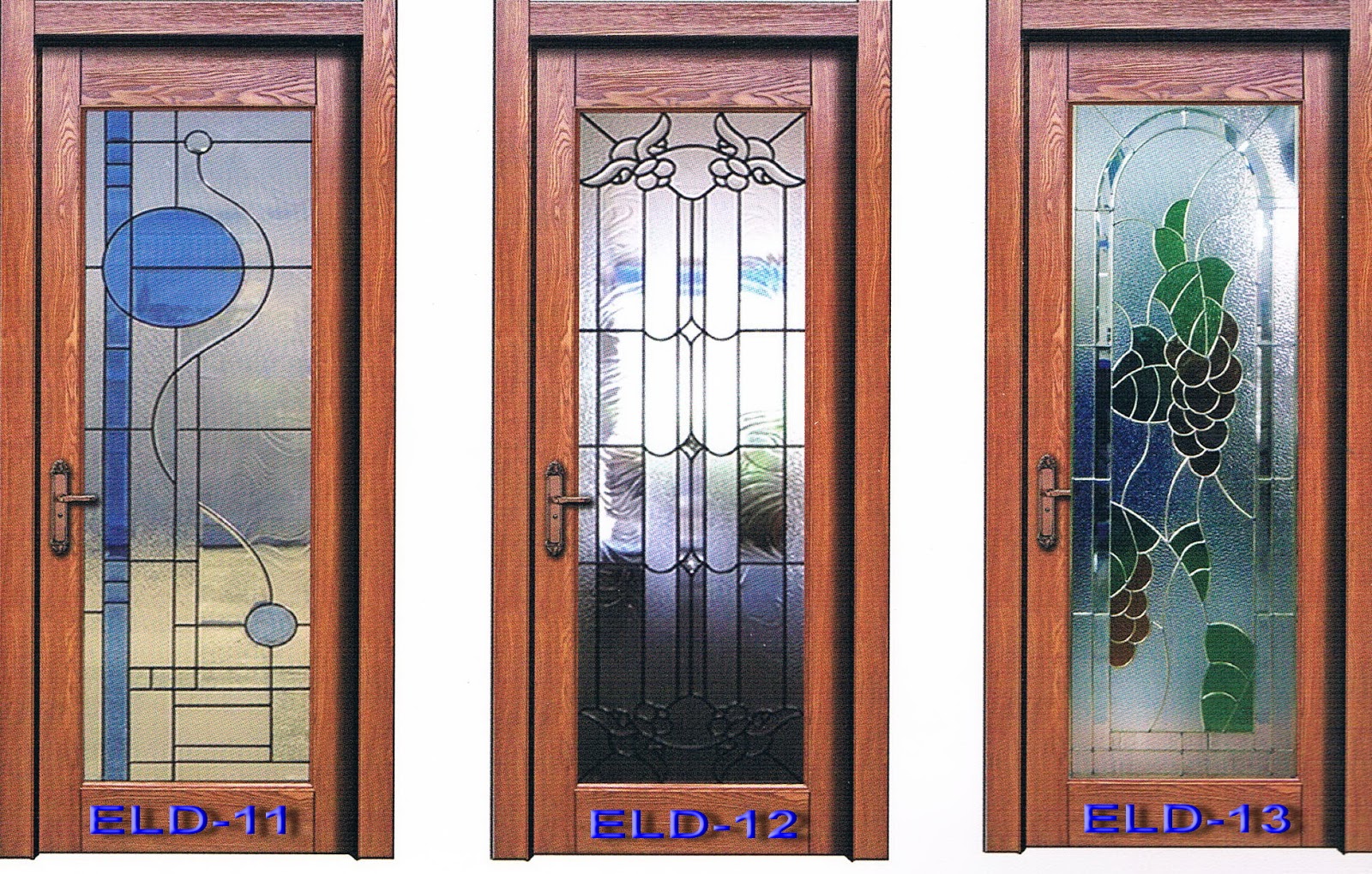 Model pintu dengan kaca patri di tengahnya: Berbagai macam model pintu ...