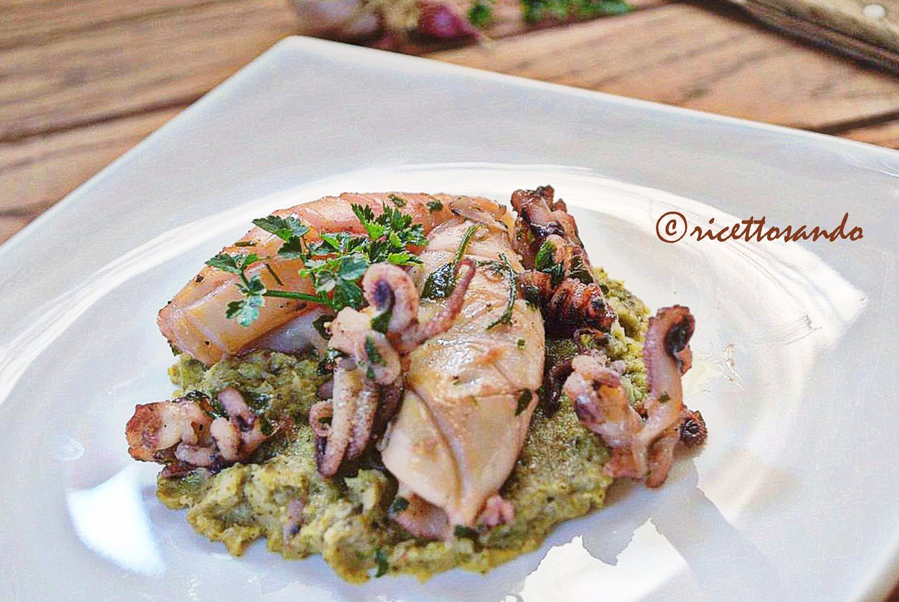 Ricettosando - ricette di cucina : Calamari al profumo di limone su ...