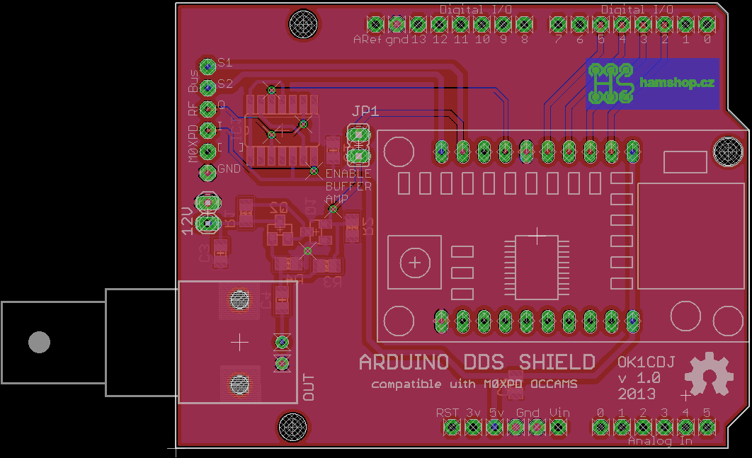 OK1CDJ's Blog: ARDUINO UNO DDS Shield