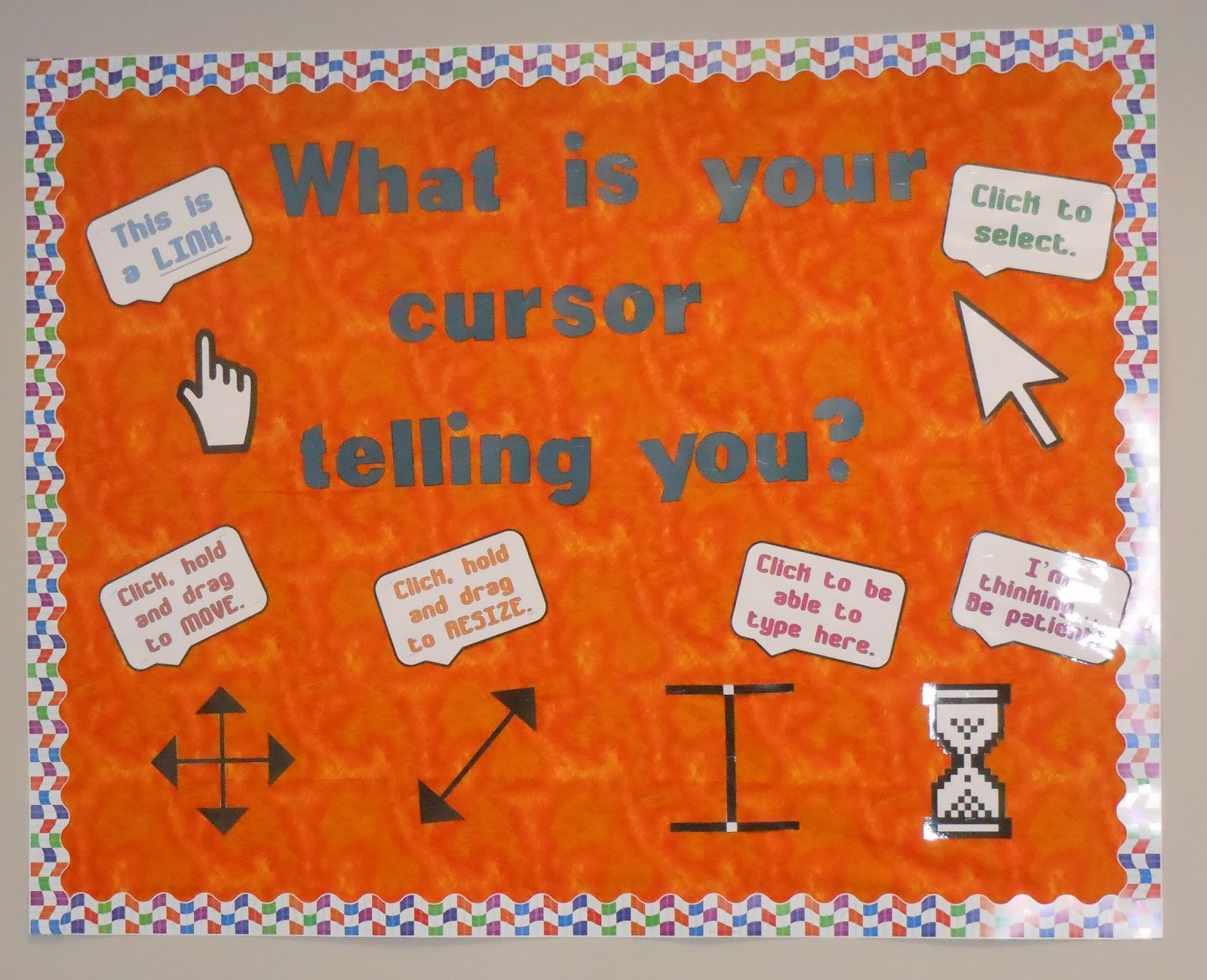 Teach the Bits and Bytes: First Quarter Bulletin Boards
