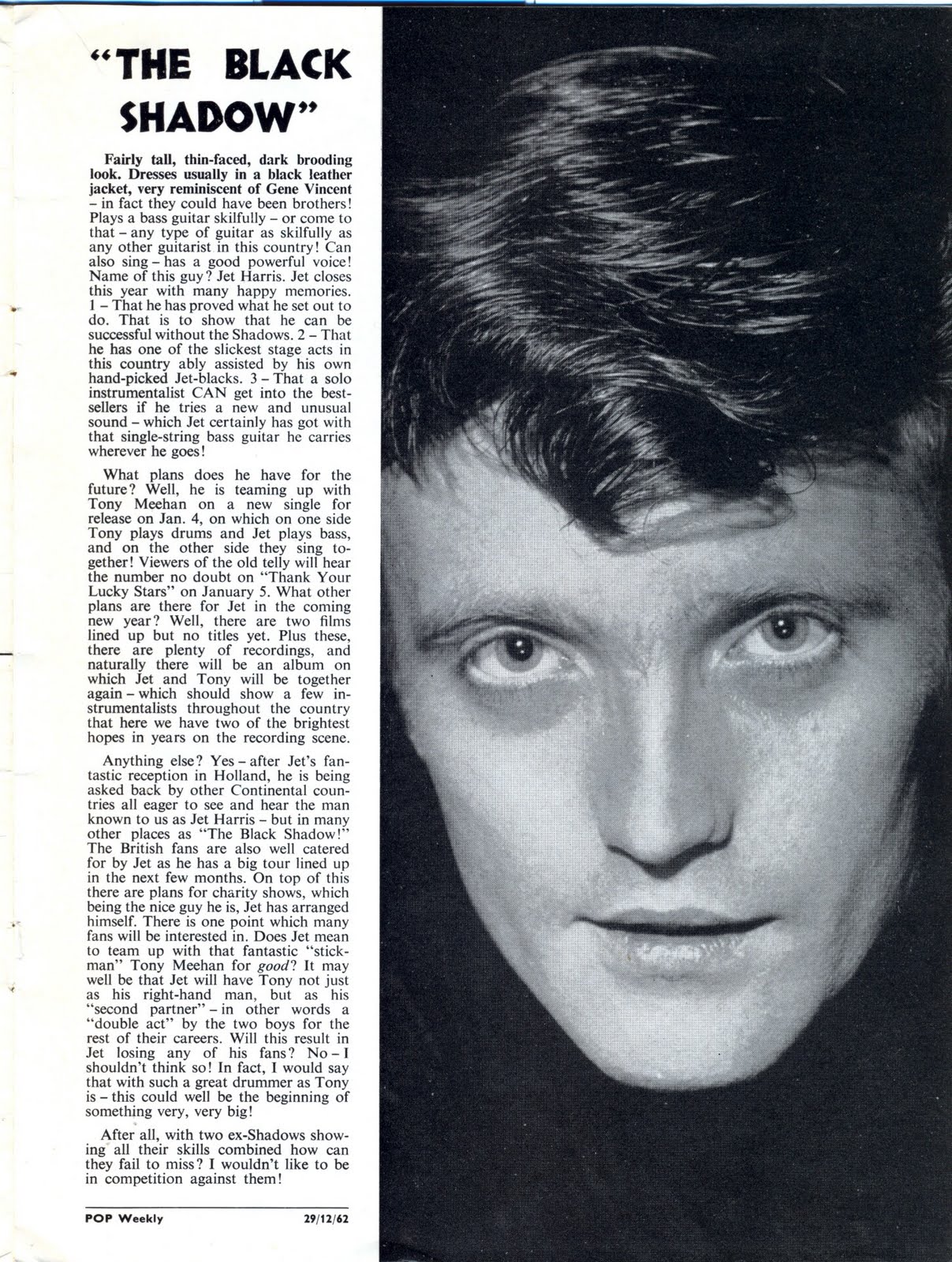 SIXTIES BEAT: Jet Harris