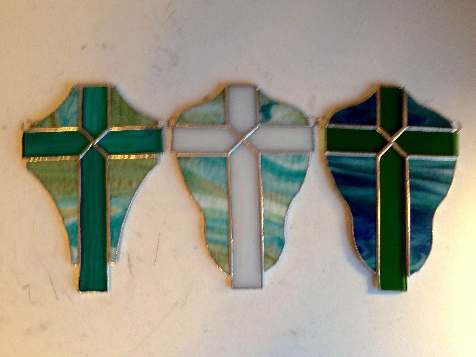 My Craft Kicks Glass: Christmas Crosses