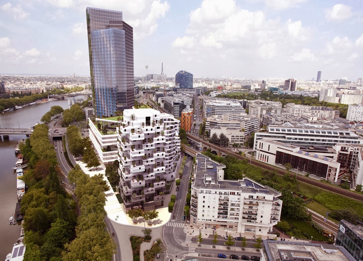 Issy Seine Blog: Donnez votre avis sur la Tour Hélice du Pont d'Issy