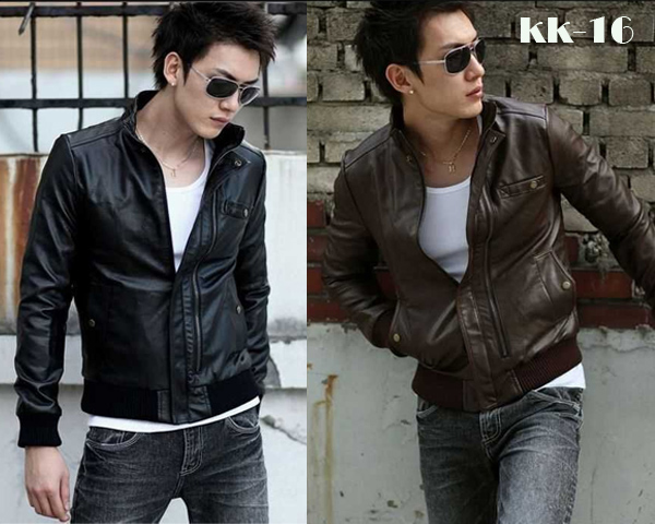 FASHIONISTA: JAKET KULIT MODIS KOREAN STYLE