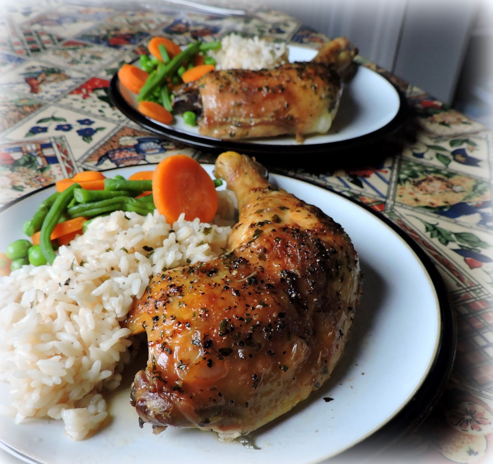 Lemon Roasted Chicken Legs | The English Kitchen