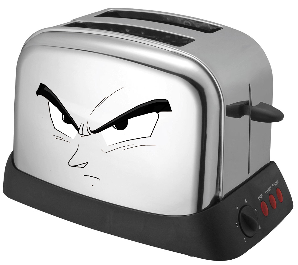 Diario estelar de DarthFaker: Ideas para regalar: Super Saiyan tostadora