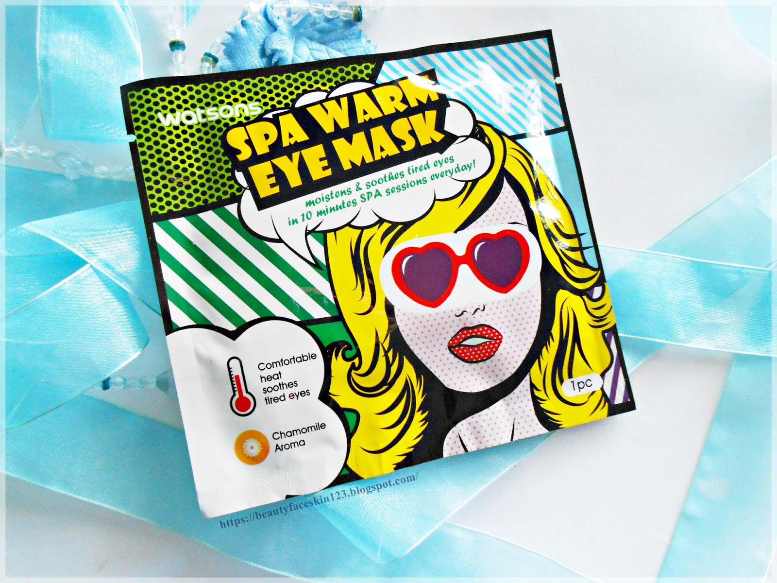 GREAT SKINandLIFE: REVIEW ON WATSONS CHAMOMILE SPA WARM EYE MASK AND ...