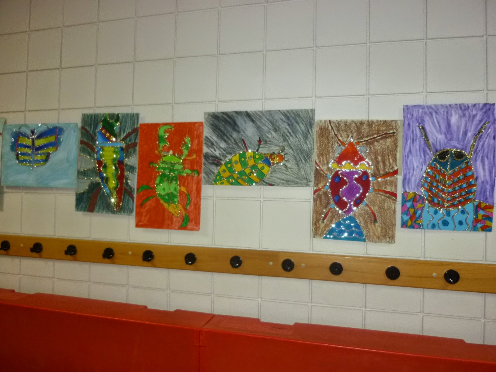 Mrs. Werner's Art Room: 3rd Grade Oil Pastel Insects