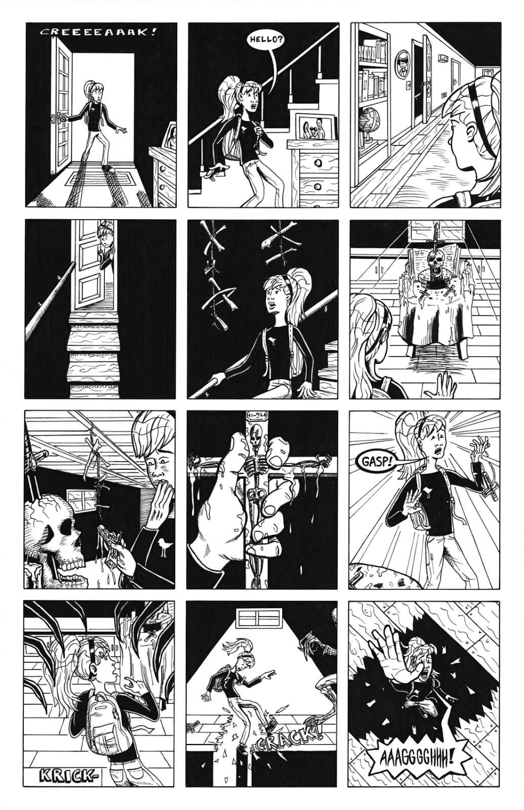 One Good Scare Productions: Skinless - A Horror Comic Written ...