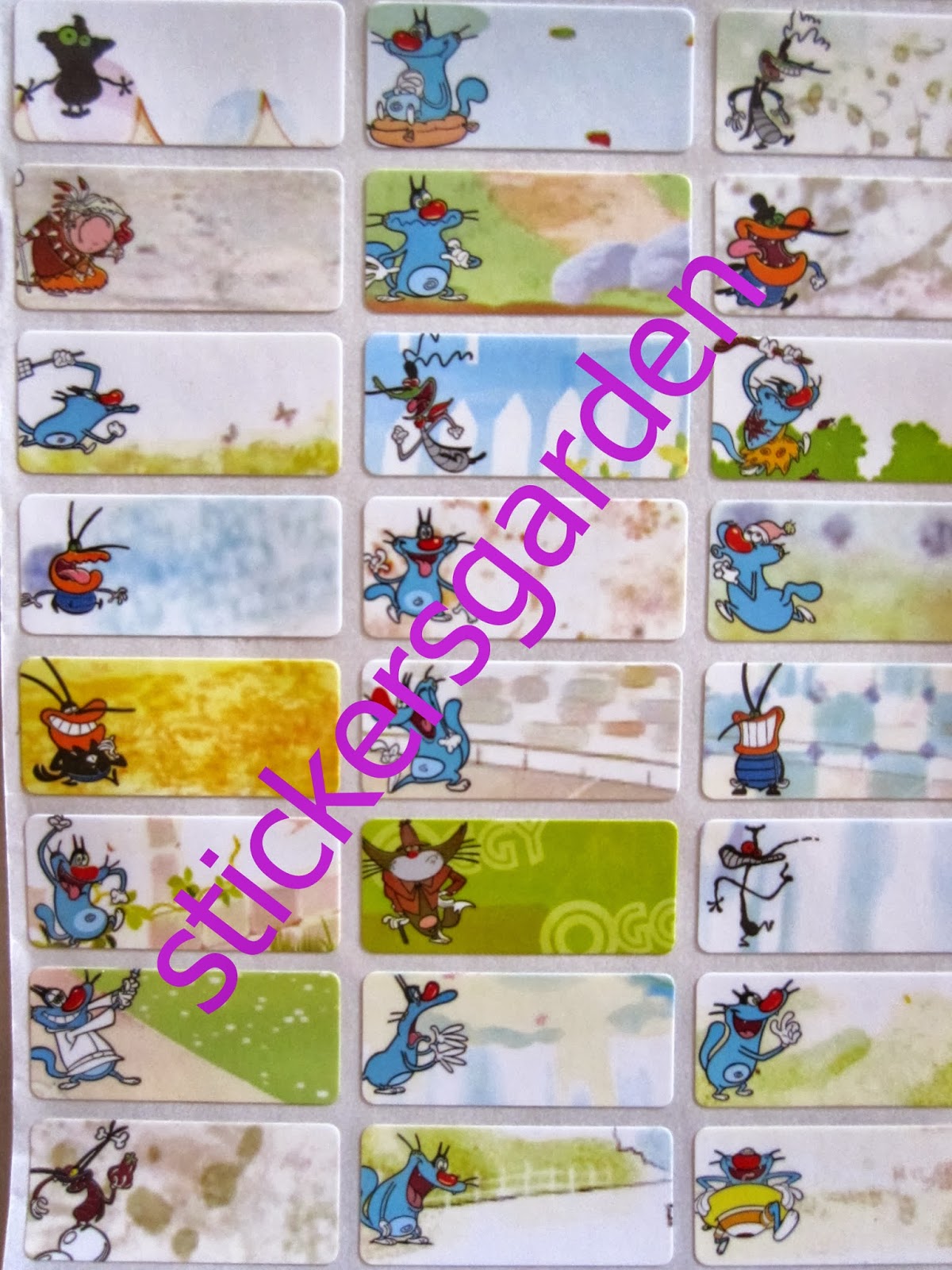 ~Stickers Garden~: 28/30x13mm