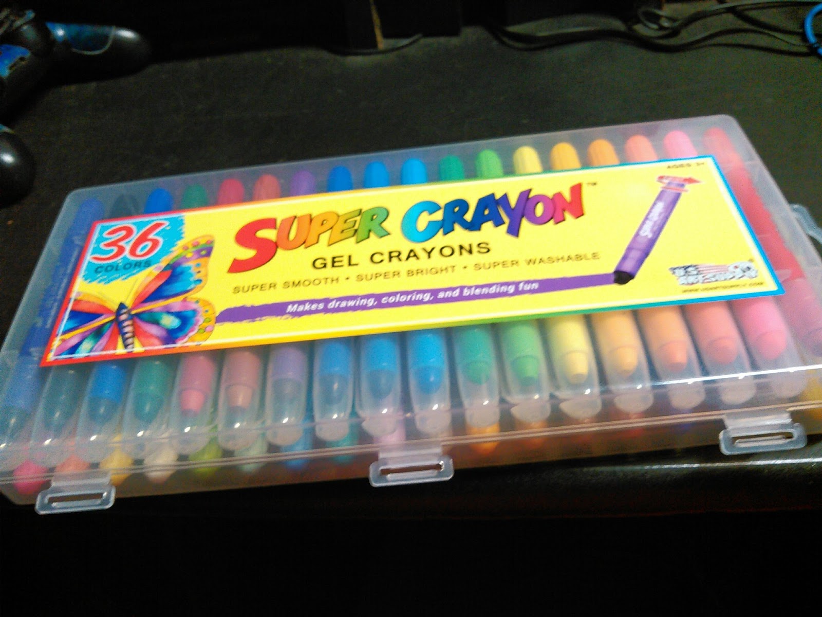 Criscia's Hole in the wall: U.S. Art Supply Super Crayons Set of 36 ...