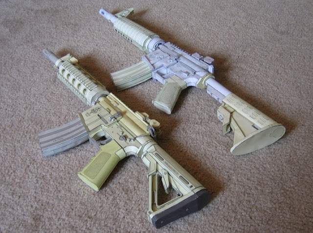 create2destroy: Shook Guns Part 10 - Papercraft