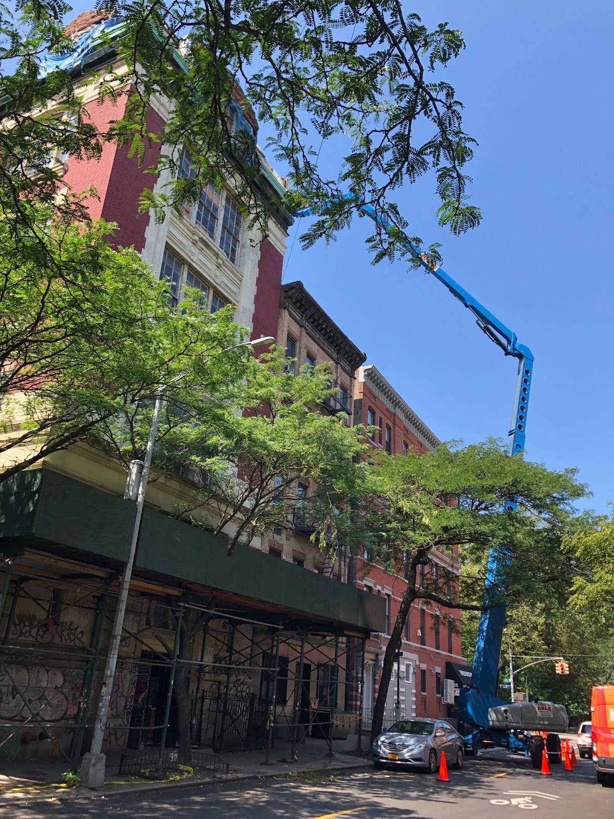 EV Grieve: Repair work continues at the former P.S. 64